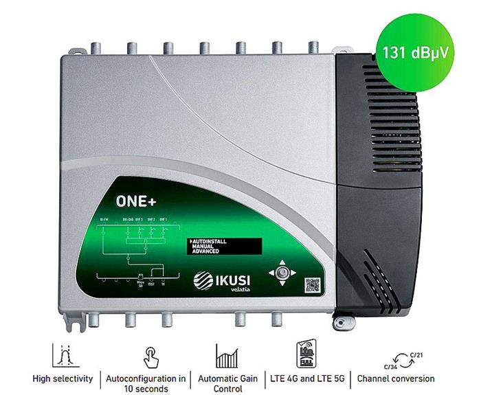 Ikusi ONE+ - programovatelný zesilovač | TOMI Czech, s.r.o.